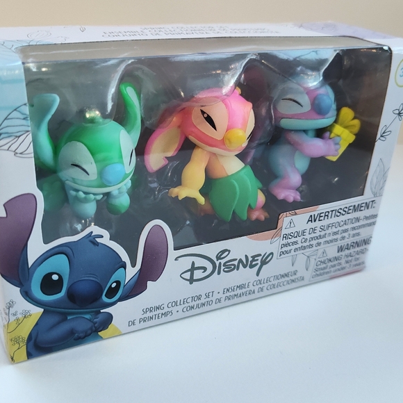Disney | Toys | Nib Disney Stitch Spring Collector Set Mini Figure ...